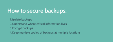 OT Security Best Practices: Getting Backups Right